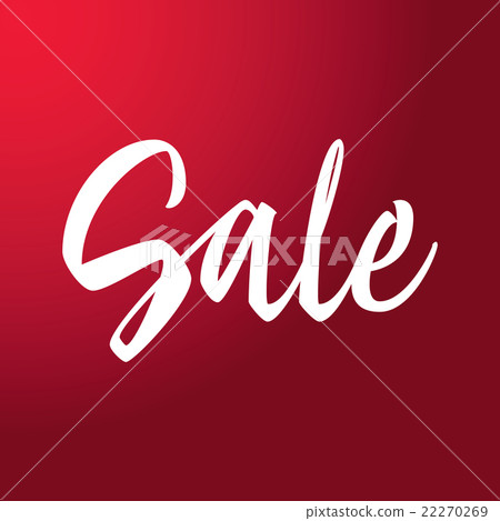 Sale. Hand lettering. Calligraphy. - Stock Illustration [22270269] - PIXTA