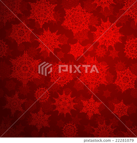 Seamless deep red christmas pattern. EPS 10 - Stock Illustration ...