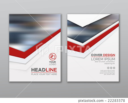 Brochure flyer design template. Leaflet cover - Stock Illustration ...