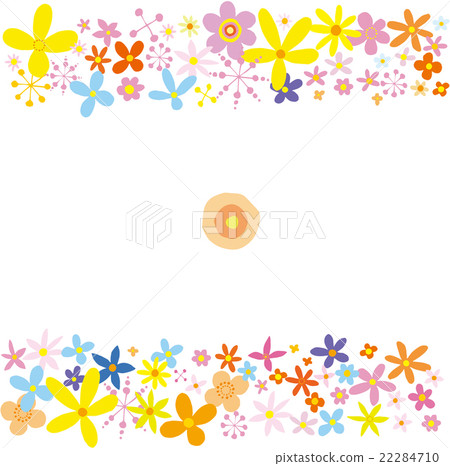Flower pattern belt - Stock Illustration [22284710] - PIXTA