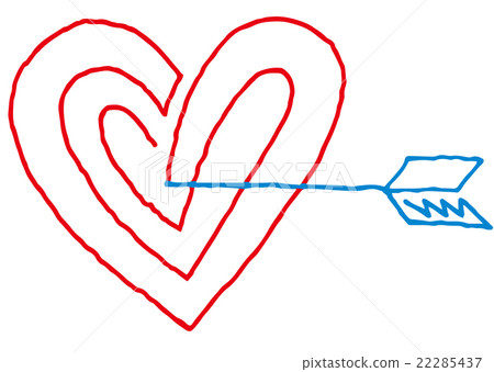 Strike to heart - Stock Illustration [22285437] - PIXTA