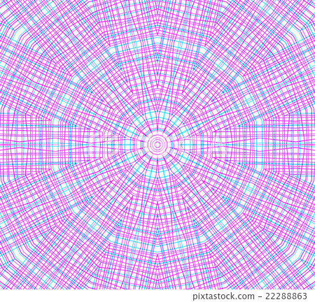 Abstract concentric lines pattern - Stock Illustration [22288863] - PIXTA