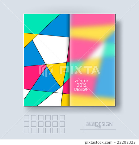 Multicolor Design Templates. - Stock Illustration [22292322] - PIXTA