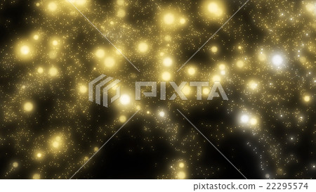 Large and small particles - Stock Illustration [22295574] - PIXTA