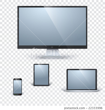 Realistic vector gadgets template - Stock Illustration [22333996] - PIXTA