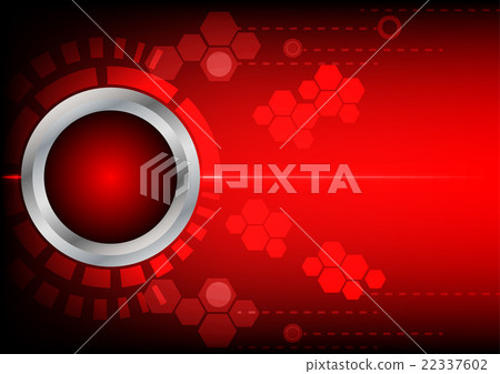 Abstrack button red technology and light -插圖素材 [22337602] - PIXTA圖庫