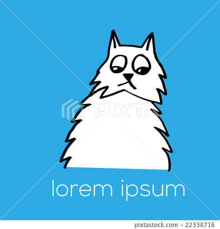 Funny cat vector illustration - Stock Illustration [22338716] - PIXTA