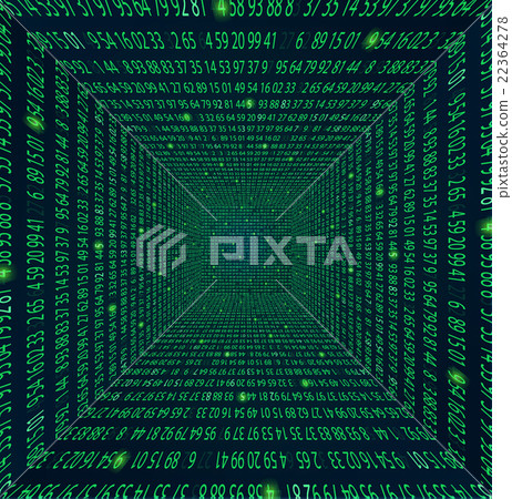 Template coding and programming theme. Green - - Stock Illustration ...