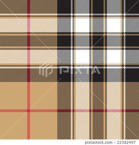 gold tartan fabric texture seamless pattern - Stock Illustration ...