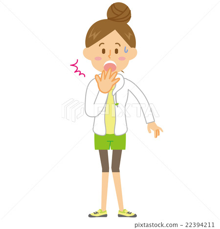 OL_ rough woman _ surprised _ 15 series - Stock Illustration [22394211 ...