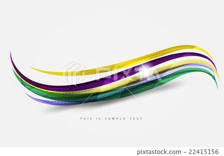 Geometric abstract background, swirl colorful - Stock Illustration ...