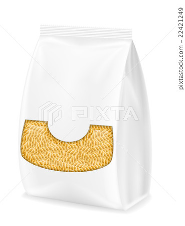 pasta in packaging vector illustration - Stock Illustration [22421249 ...