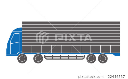Logistics_Track - Stock Illustration [22456537] - PIXTA