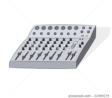Cartoon audio mixer - Stock Illustration [22494174] - PIXTA