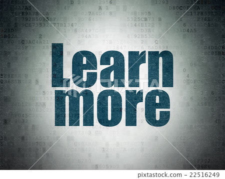 Studying concept: Learn More on Digital Data Paper - Stock Illustration ...