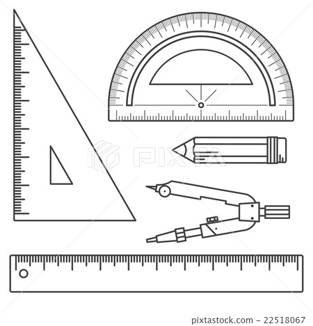 Set of measuring tools - Stock Illustration [22518067] - PIXTA