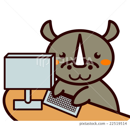 Animals series using PC - Stock Illustration [22519514] - PIXTA