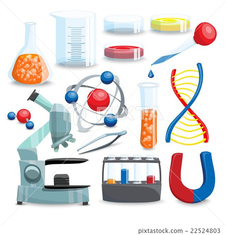 Science Cartoon Set - Stock Illustration [22524803] - PIXTA