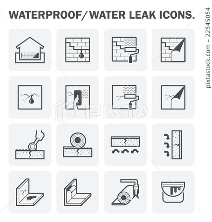 Waterproofing vector icon - Stock Illustration [22545054] - PIXTA