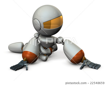 Disappointed robot - Stock Illustration [22548659] - PIXTA