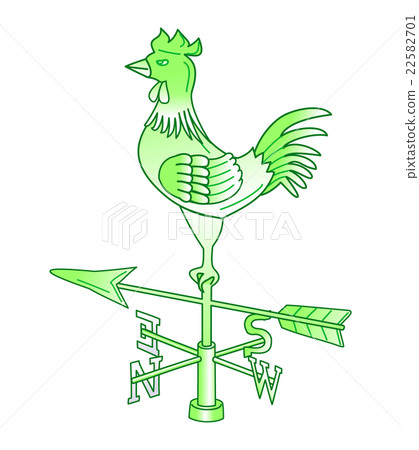 Weathercock - Stock Illustration [22582701] - PIXTA