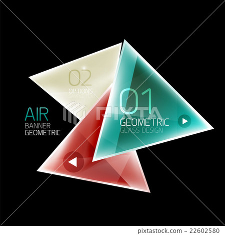 Air triangle abstract background - Stock Illustration [22602580] - PIXTA