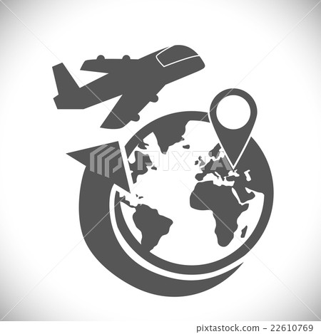 Logistic and airplane icon design-插圖素材 [22610769] - PIXTA圖庫