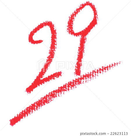 Character (29 points) Crayon - Stock Illustration [22623113] - PIXTA