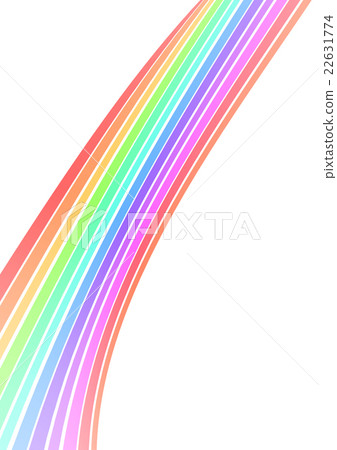 Rainbow color line - Stock Illustration [22631774] - PIXTA