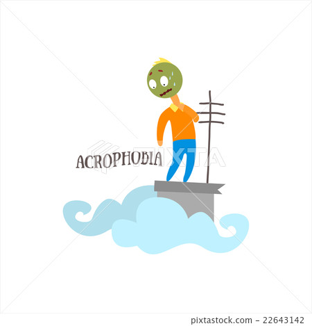 Acrophobia Vector Illustration - Stock Illustration [22643142] - PIXTA