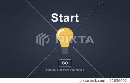 Start Begin Activation Begin First Build... - Stock Illustration ...