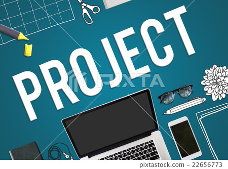Project Management Planning Ideas Concept - Stock Illustration ...