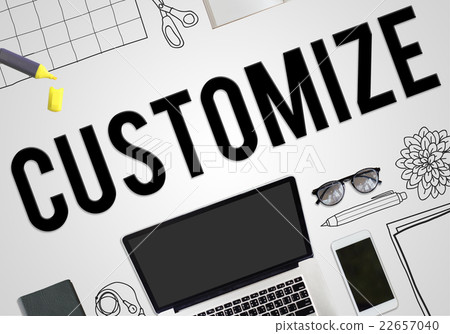 Customize Modify Adjust Change Concept - Stock Illustration [22657040 ...