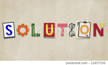 Solution Decision Progress Solve Discovery... - Stock Illustration ...