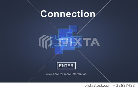 Connection Internet Online Websie Web Page Concept - Stock Illustration ...