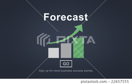 Forecast Estimate Future Planning Predict... - Stock Illustration ...