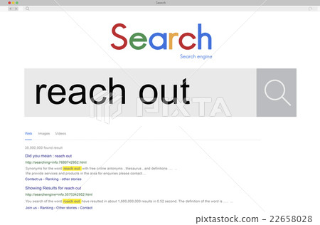 Reach Out Support Assistance Care Connect Help... - Stock Illustration ...