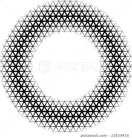 Background with gradient of triangle shaped cells - Stock Illustration ...