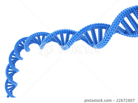 Blue DNA - Stock Illustration [22672807] - PIXTA