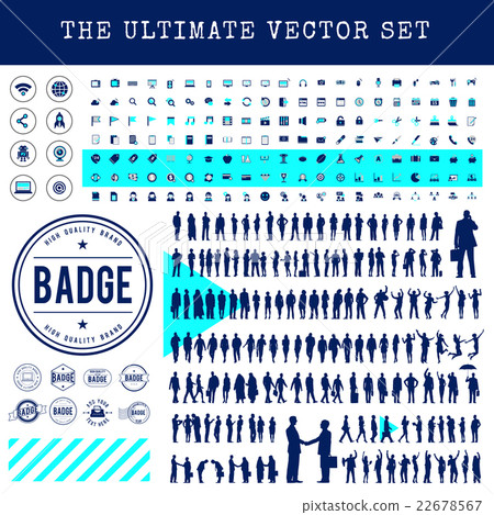 Vector Business People Corporate Company Concept - Stock Illustration ...