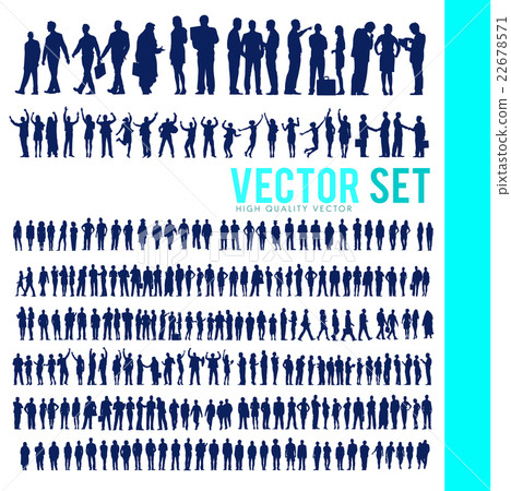 Vector Business People Corporate Company Concept - Stock Illustration ...