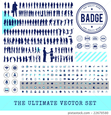 Vector Business People Corporate Company Concept - Stock Illustration ...