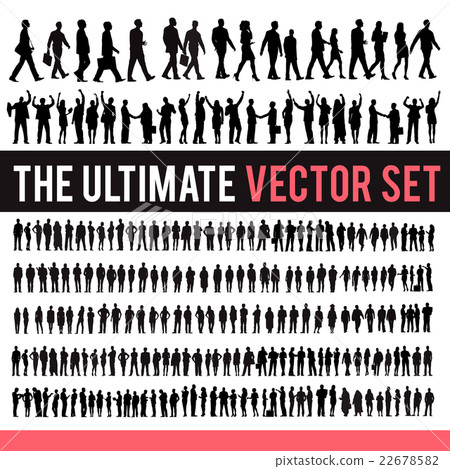 Vector Business People Corporate Company Concept - Stock Illustration ...