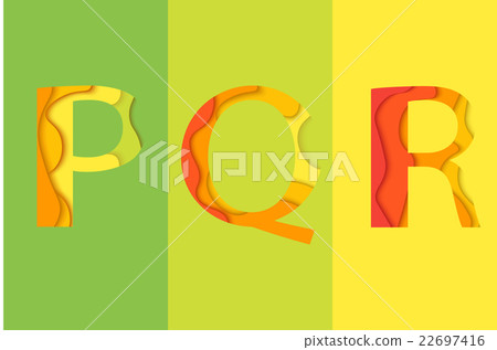 Letter PQR template - Stock Illustration [22697416] - PIXTA