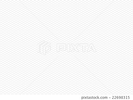 Gray isometric grid on white, a4 size horizontal - Stock Illustration ...