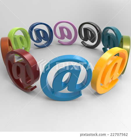 At mark - Stock Illustration [22707562] - PIXTA