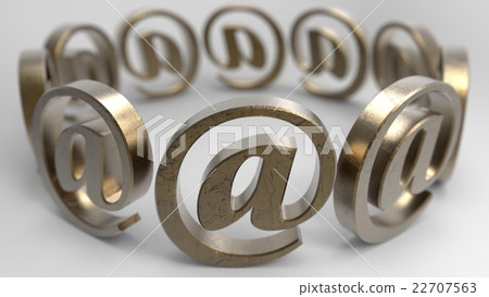 At mark - Stock Illustration [22707563] - PIXTA