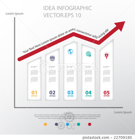 Design business graph chart.Vector/EPS10 - Stock Illustration [22709180 ...