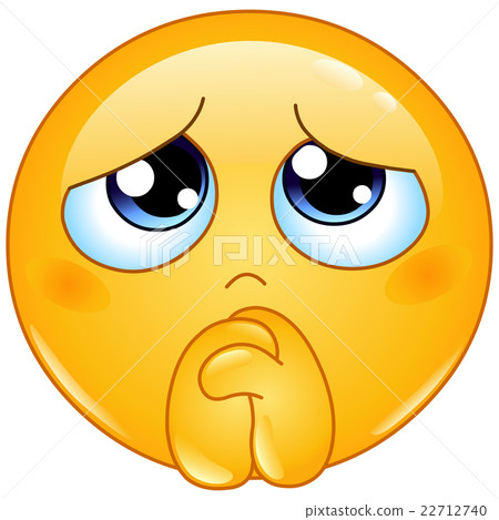 Begging emoticon - Stock Illustration [22712740] - PIXTA