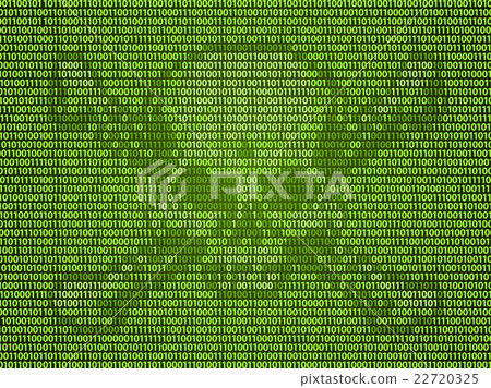 Stock Illustration: Binary Code Skull and Crossedbones - Stock Image ...